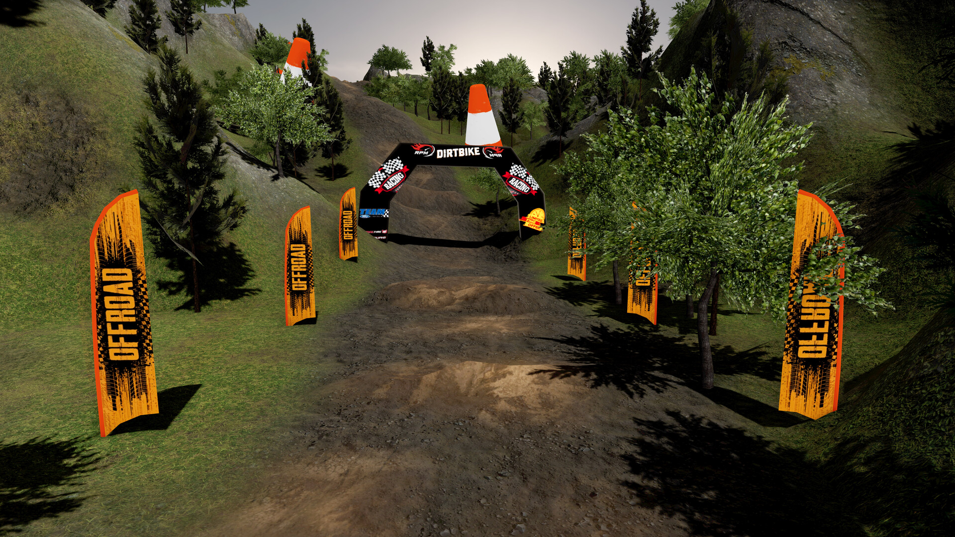 ArtStation - Dirt Bike Terrain Design(Mobile Game)