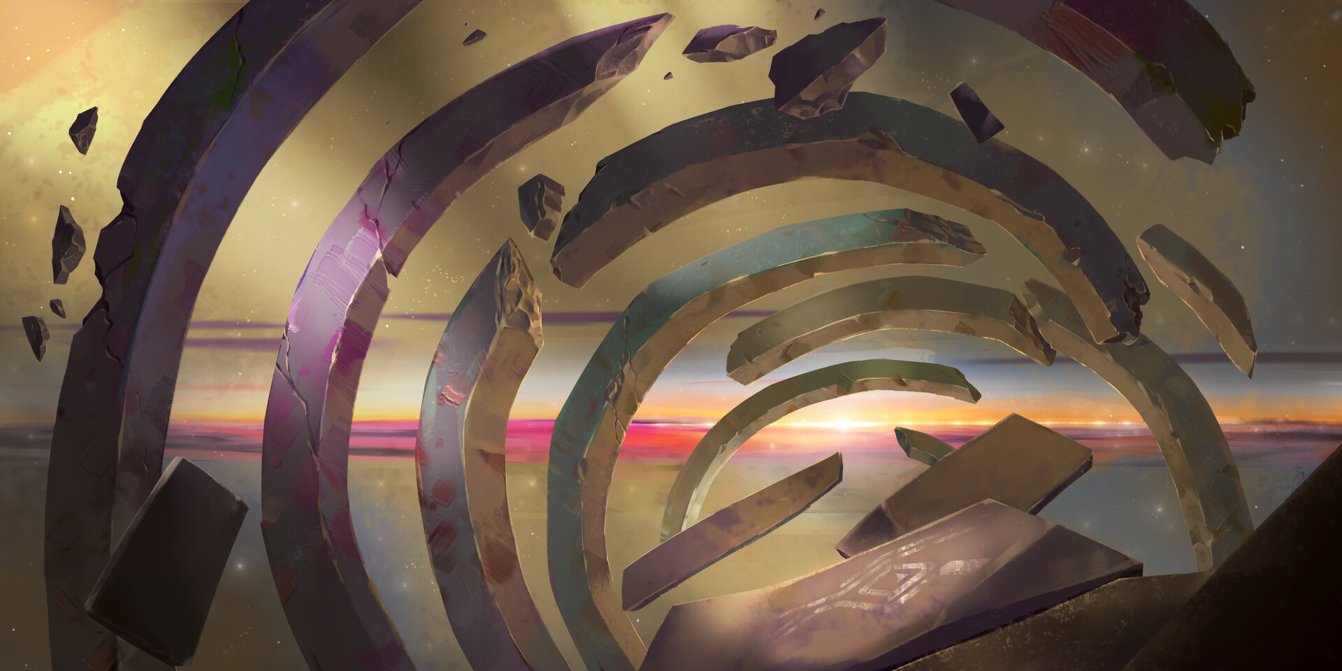 ArtStation - Space ruins