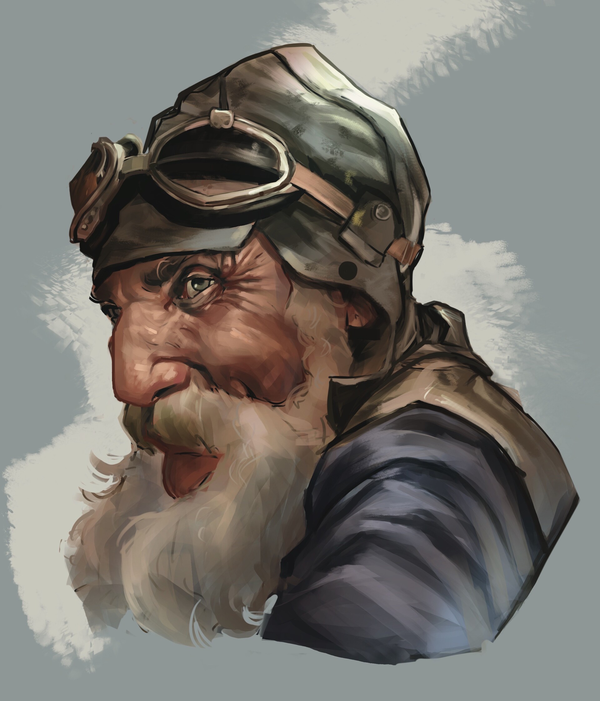 ArtStation - Portrait practice - Thief