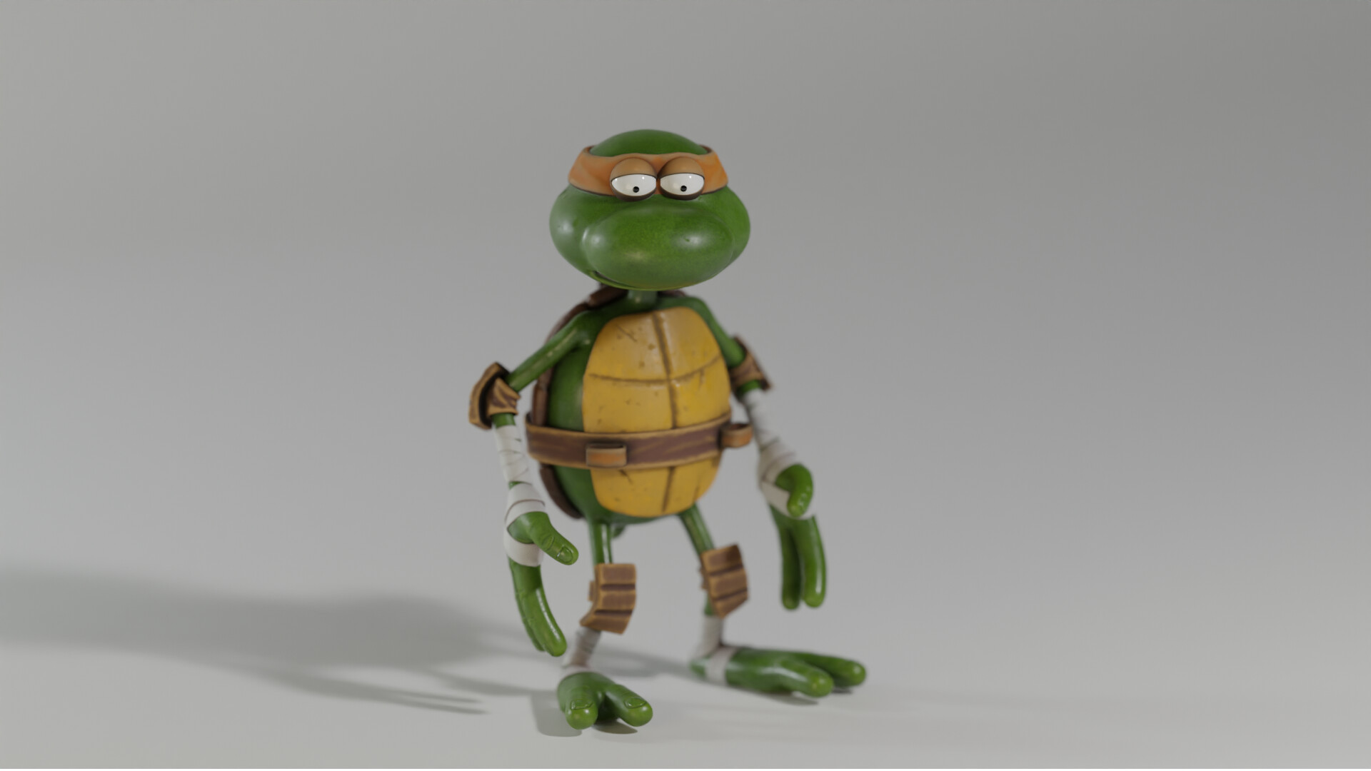 ji hair - Ninja turtles