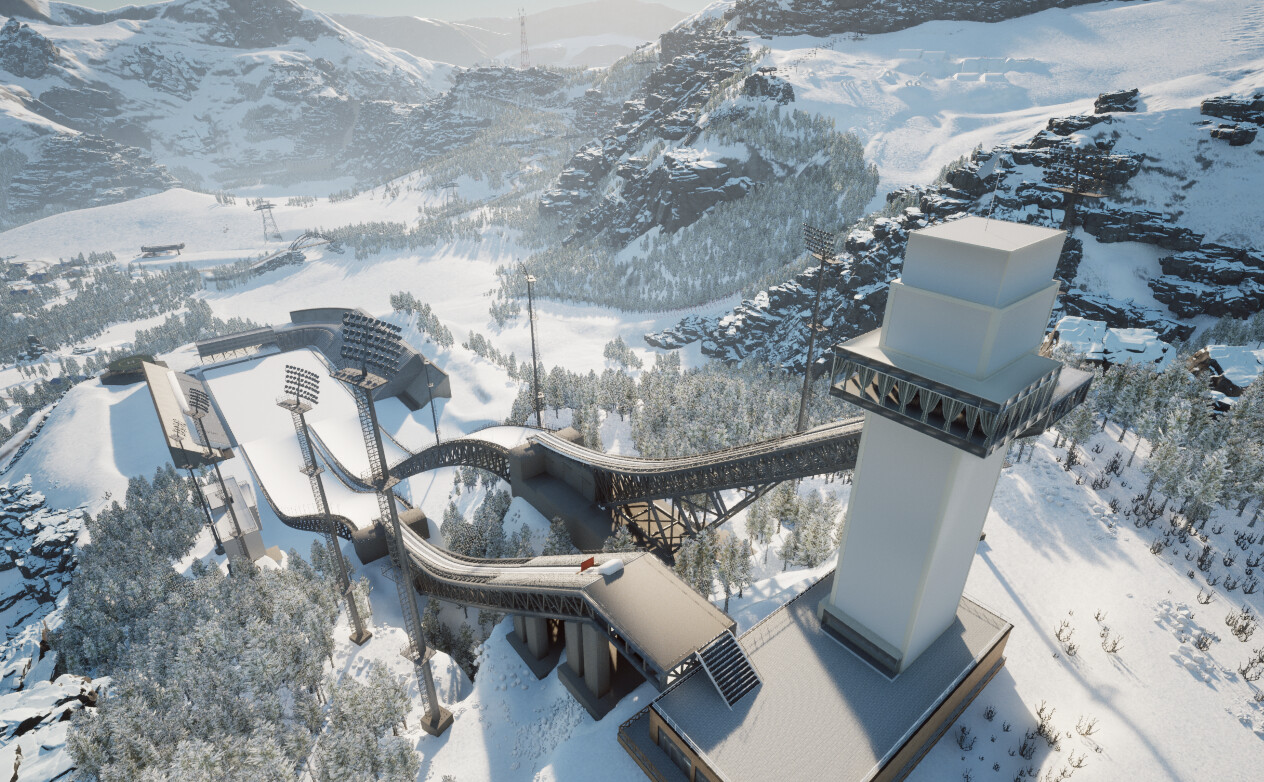 Veeyooh - SNOW ODYSSEY - a map for the game TRYP FPV : The Drone Racer ...
