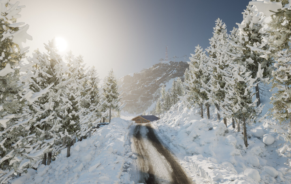 Veeyooh - SNOW ODYSSEY - a map for the game TRYP FPV : The Drone Racer ...