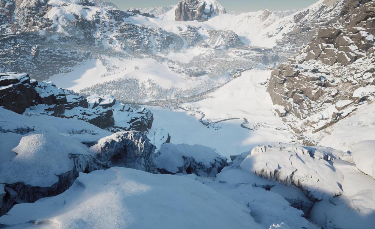 Veeyooh - SNOW ODYSSEY - a map for the game TRYP FPV : The Drone Racer ...