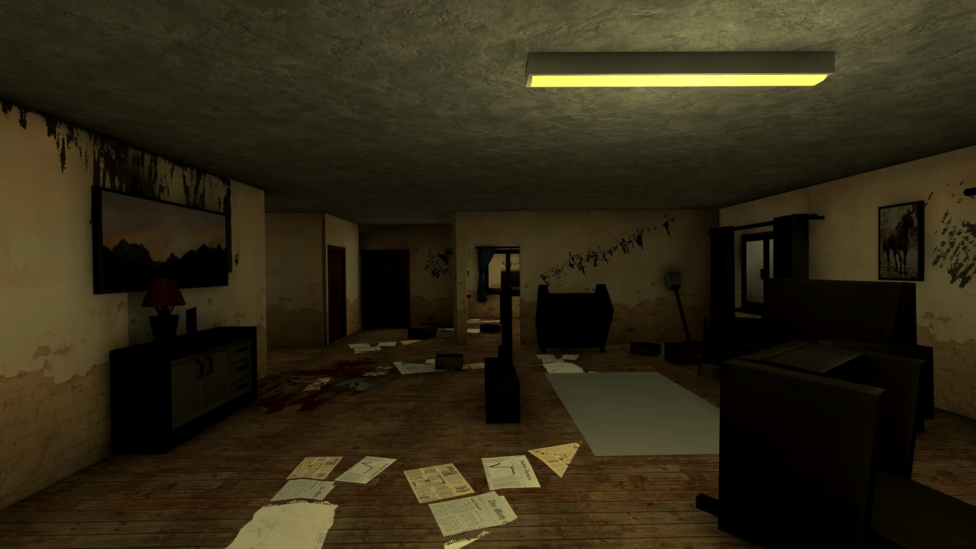 ArtStation - Haunted House Environment