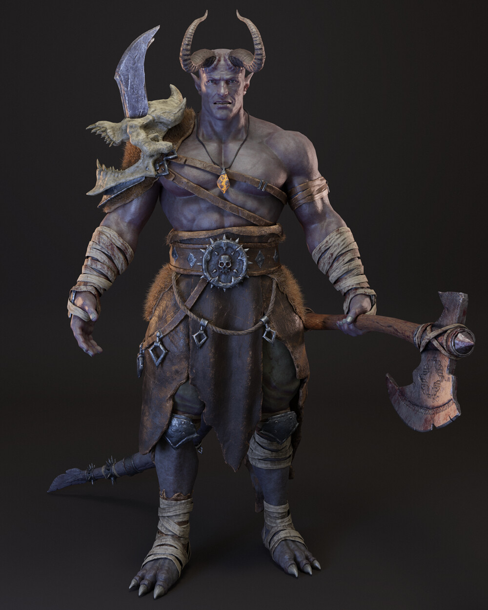 ArtStation - Demon Hunter Game Character