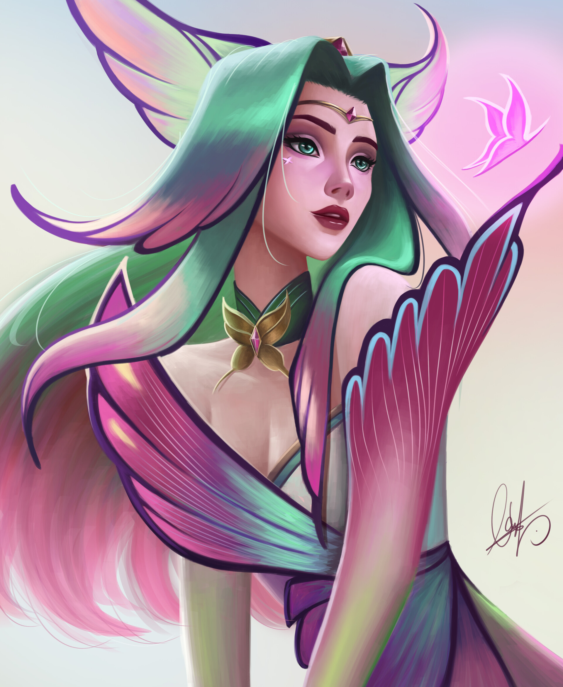 ArtStation - Faerie Court Seraphine