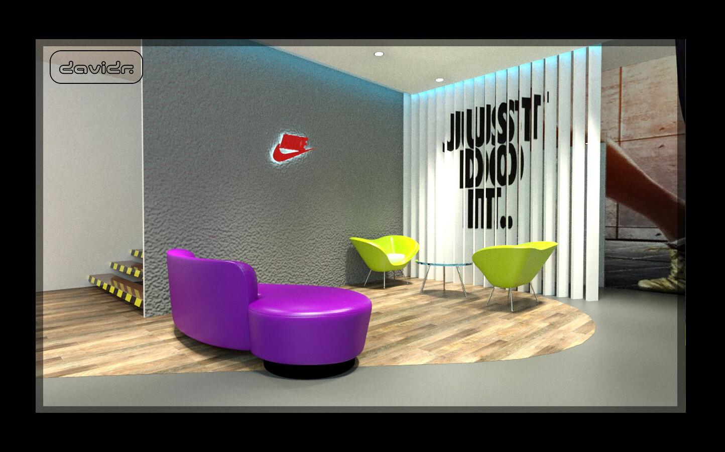 ArtStation - Nike Lounge