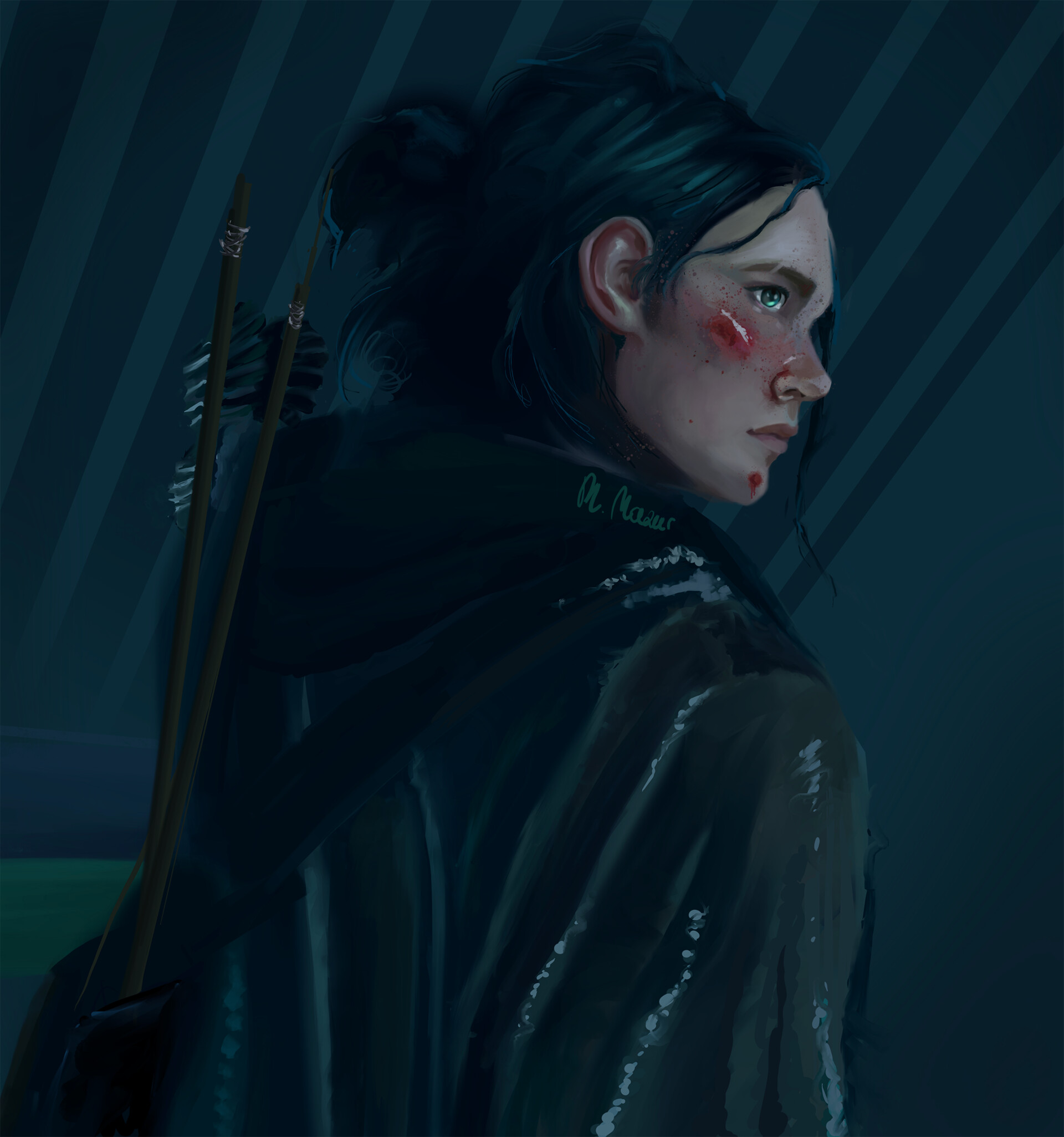 ArtStation - Ellie portrait