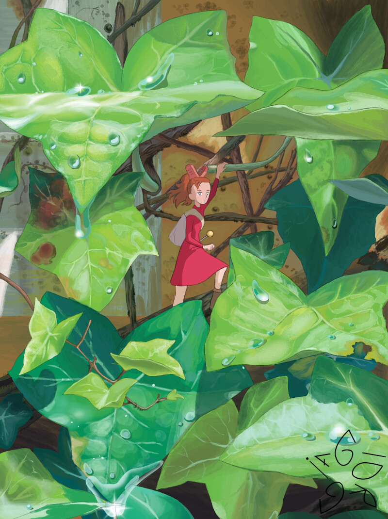 The Secret World Of Arrietty Poster
