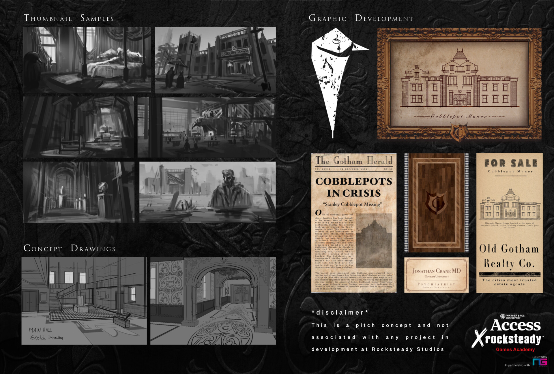 Sheheryar Ahmed - Cobblepot Project Development Work