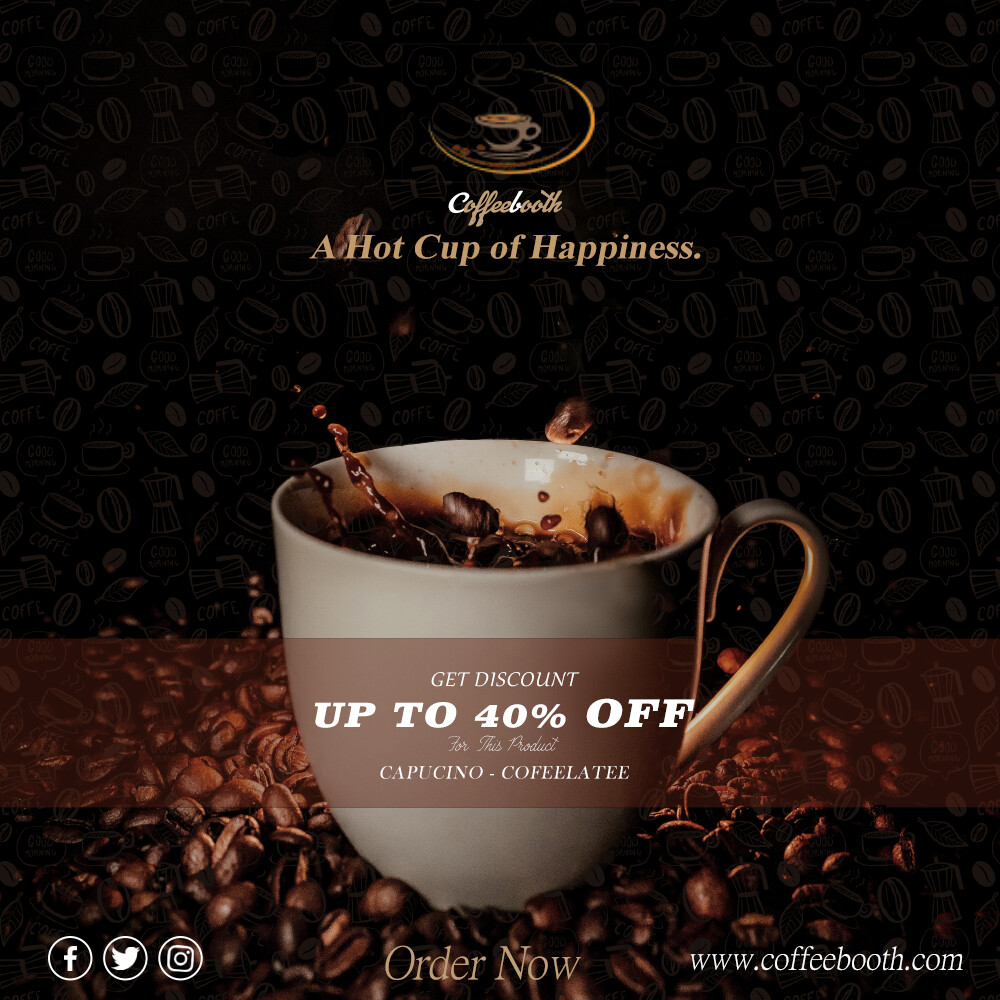 ArtStation - Coffee Poster Design | Template Design