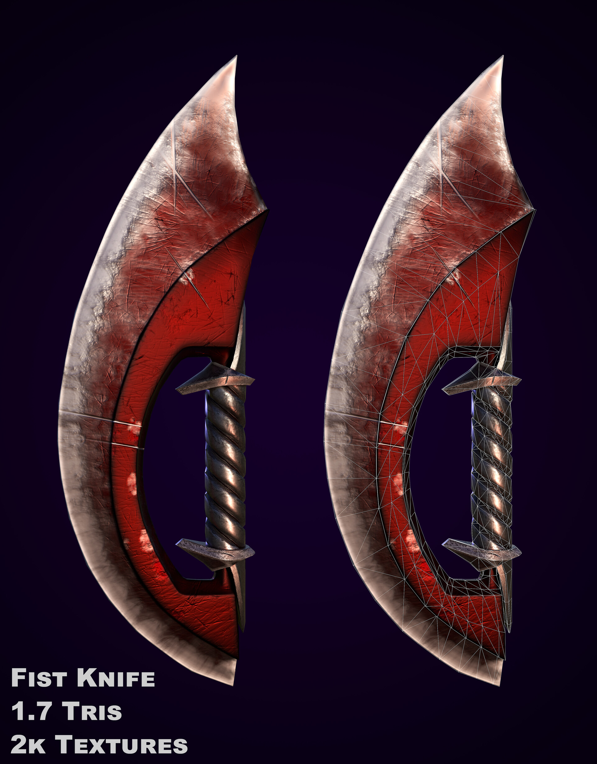 ArtStation - Fist Knife