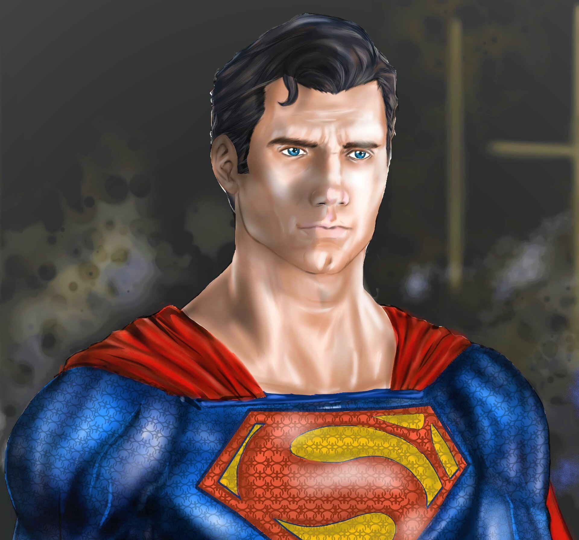 ArtStation - SUPERMAN IN BLACK ADAM CAMEO