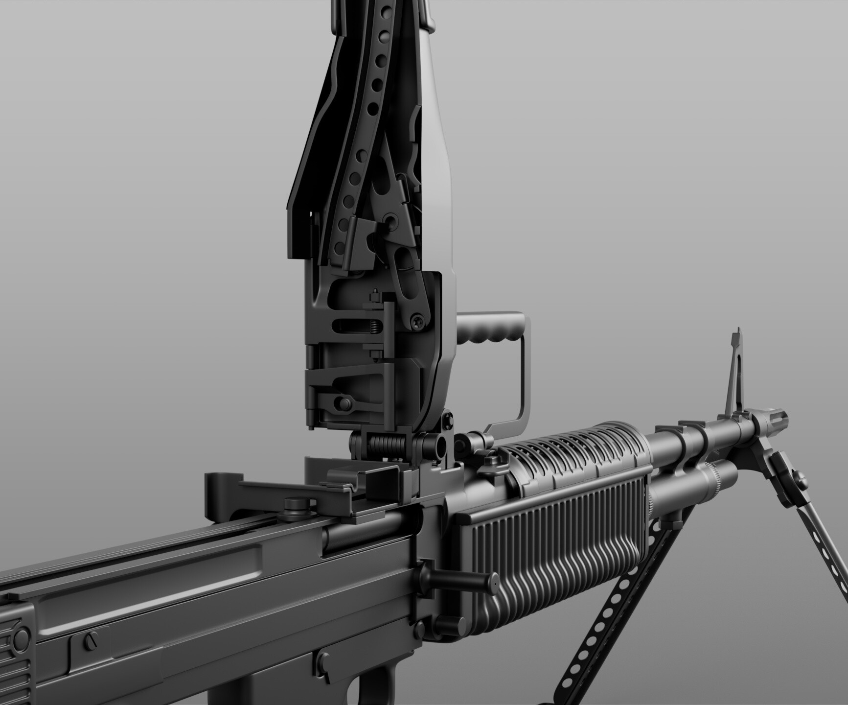 Mike "RGhost" Samoylov - M60 machine gun (wip)
