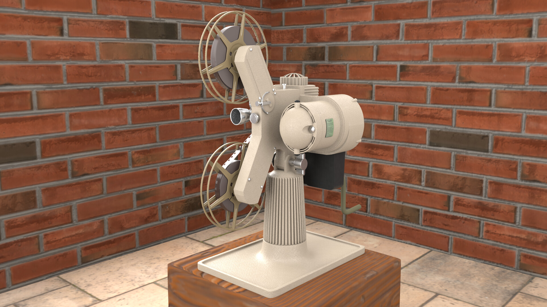ArtStation - Vintage 1940's 8 MM Revere Model 85 Projector