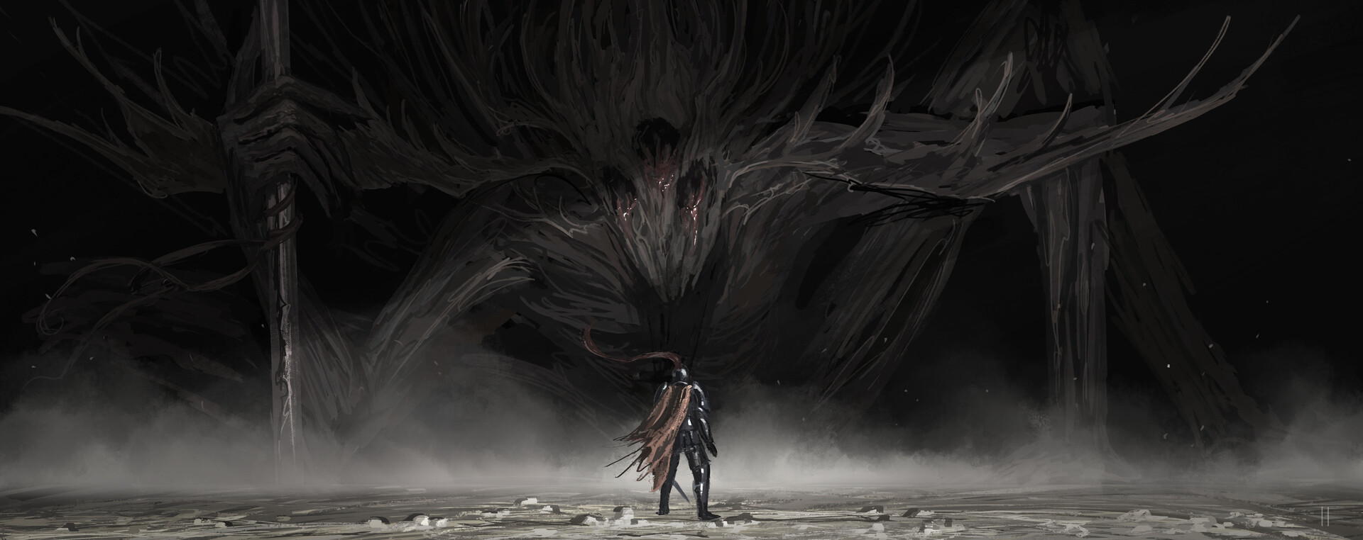 ArtStation - Knight sketch