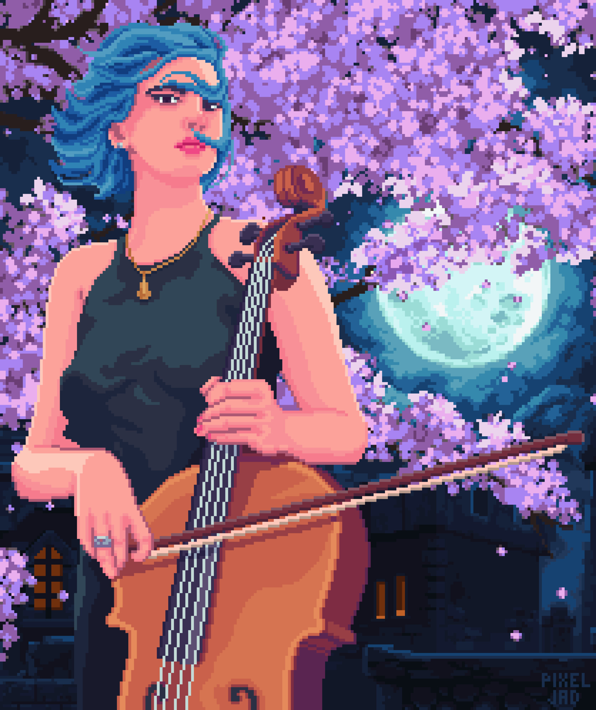 ArtStation - CELLO & MOONLIGHT