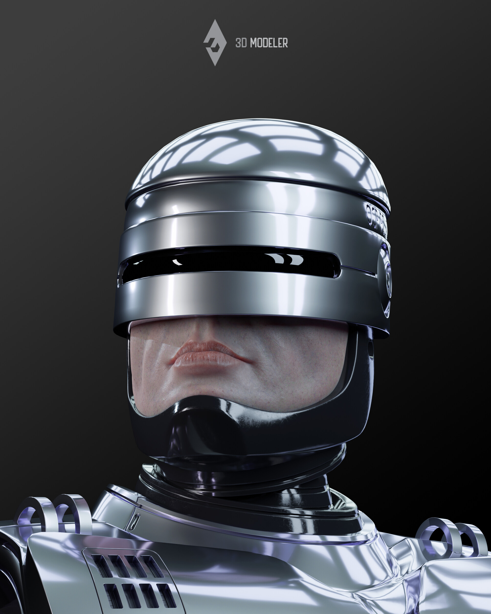 ArtStation - Robocop Bust