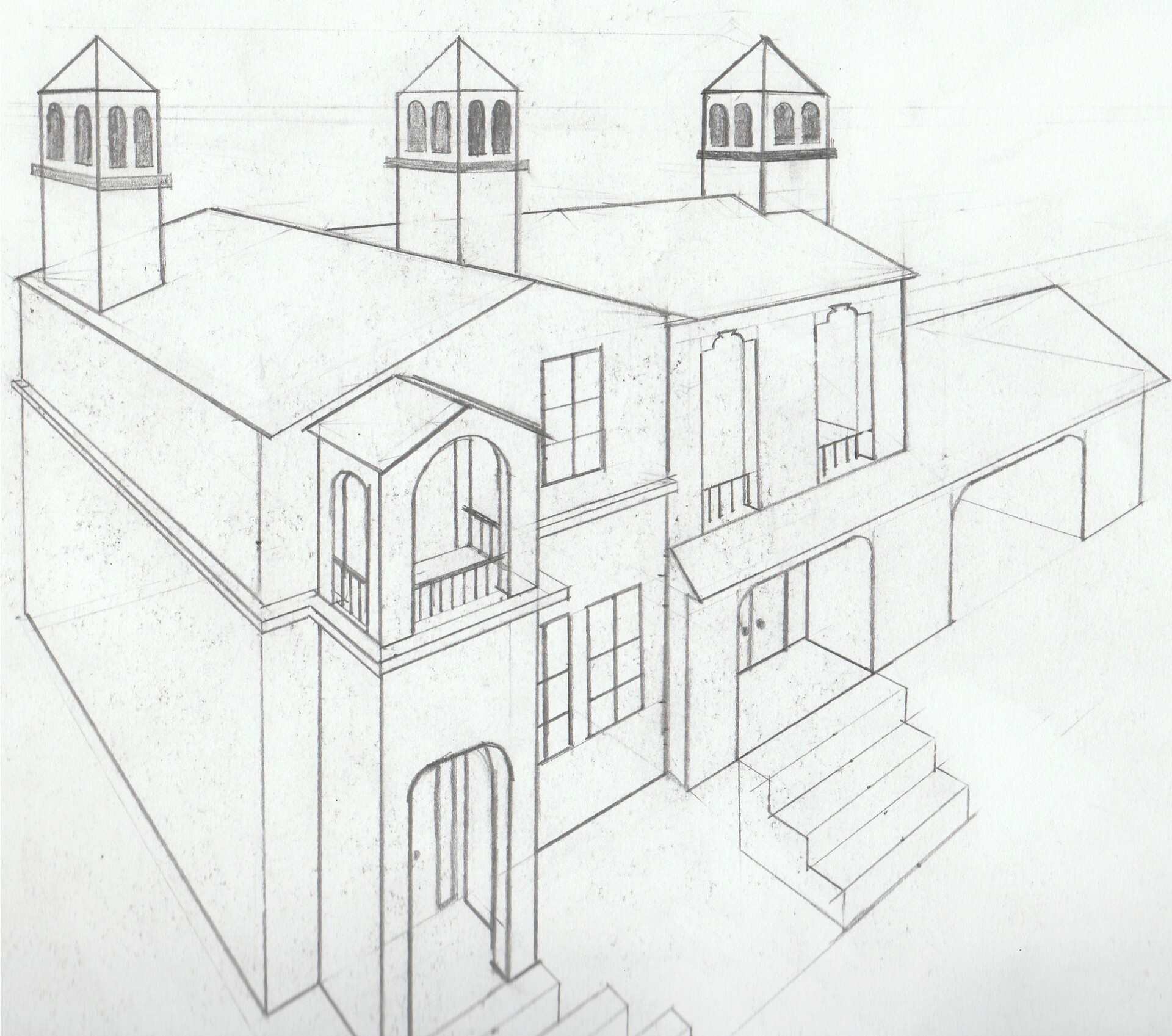 ArtStation - Perspective Drawings