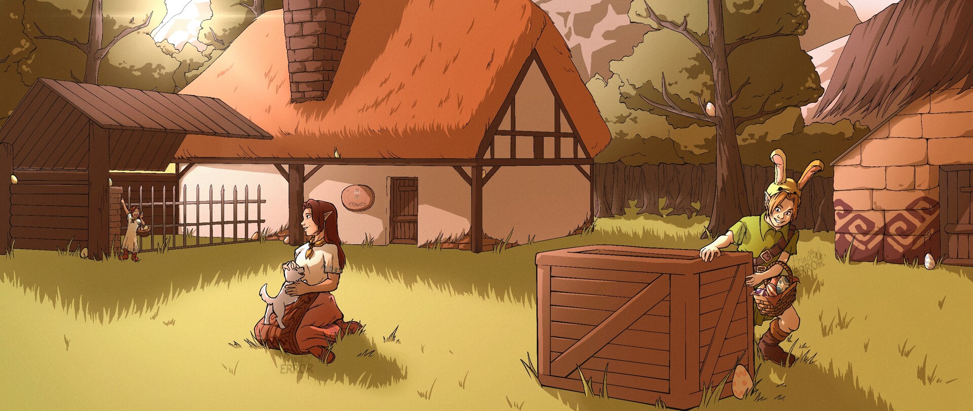 ArtStation - Romani Ranch Egg Hunt