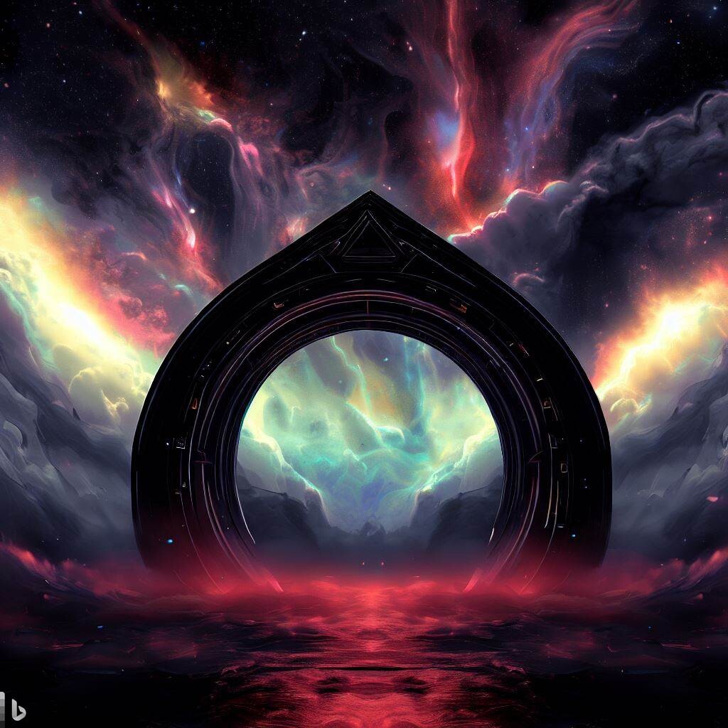 ArtStation - An Epic Black Star Gate