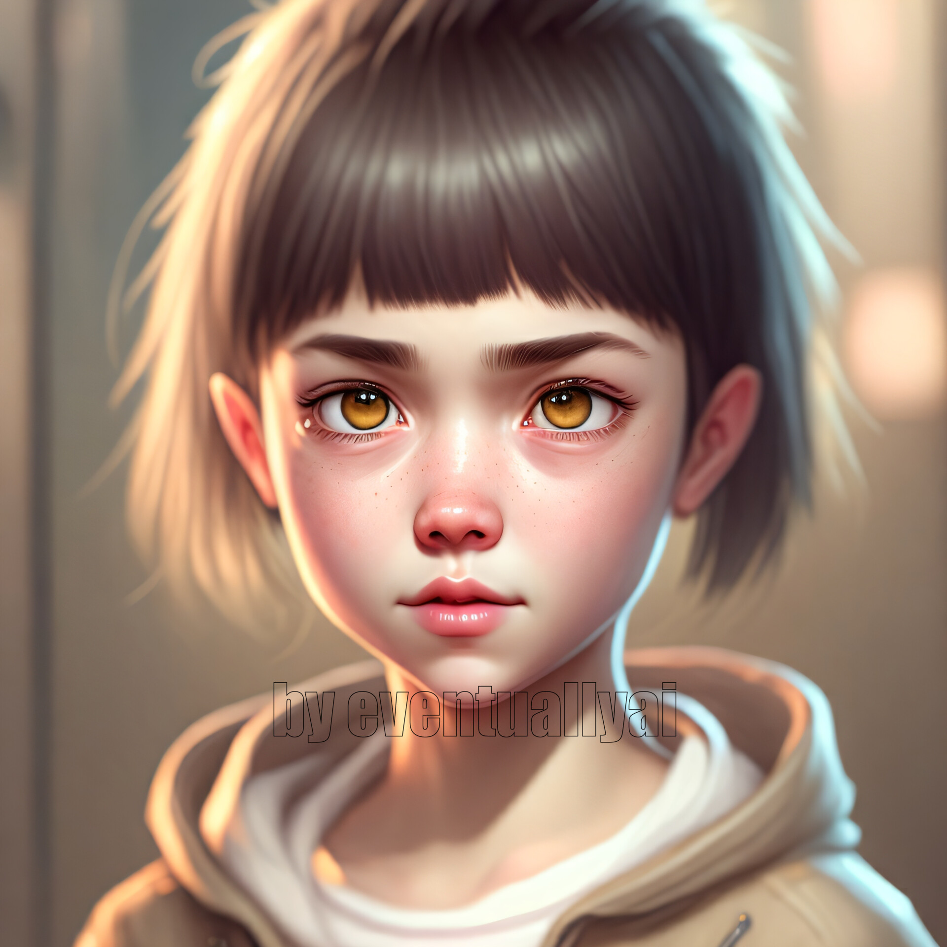 ArtStation - Cute girl