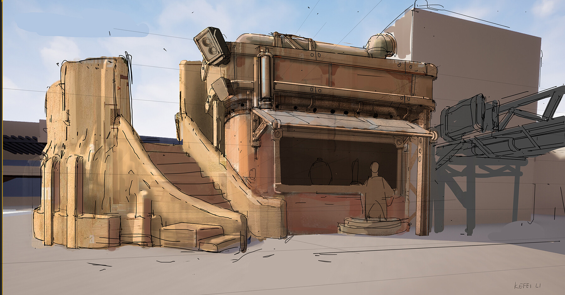 ArtStation - Architecture exploration