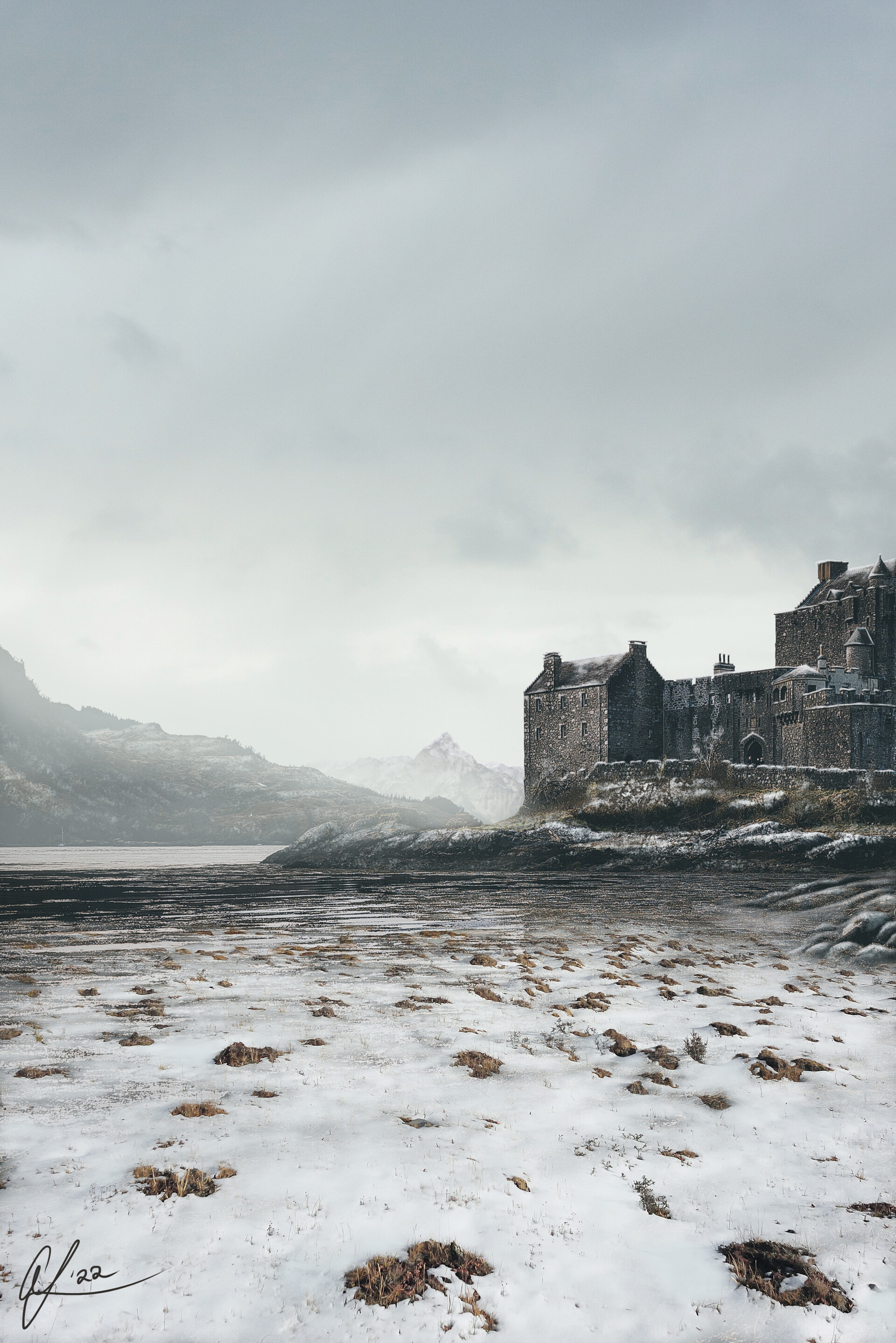 ArtStation - Change of Seasons - Muddy Castle