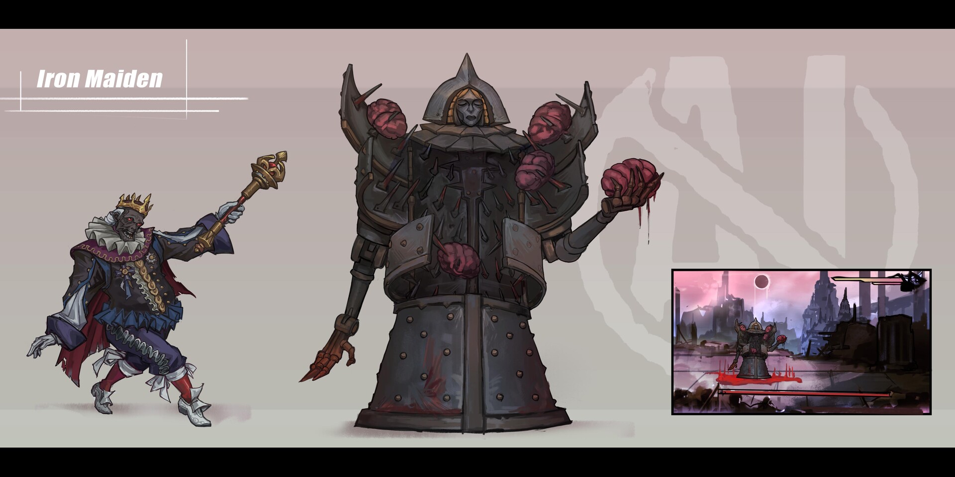 ArtStation - Iron Maiden Future AI Executioners, Capturing the Human ...