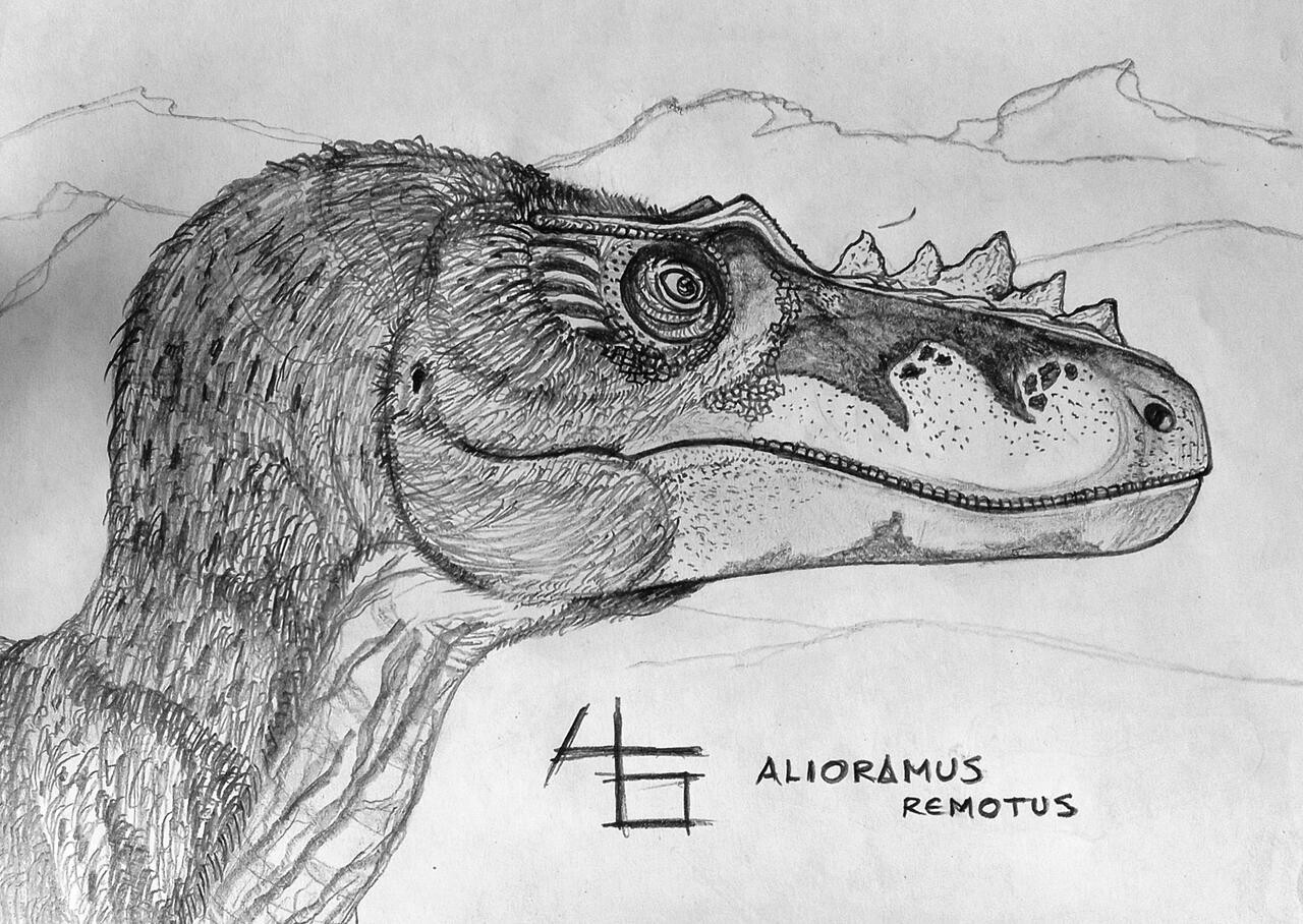 ArtStation - Alioramus remotus (Rama diferente remota) / 2021