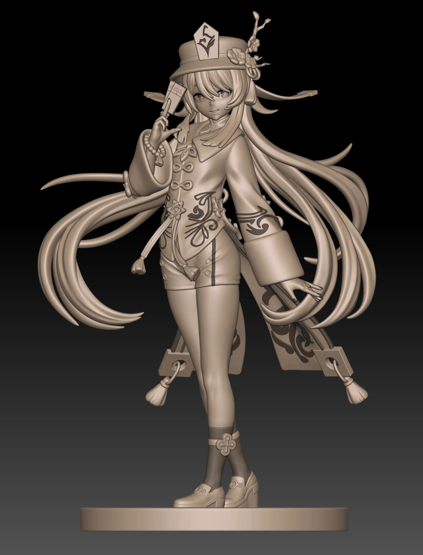 ArtStation - Genshin Impact Hu Tao