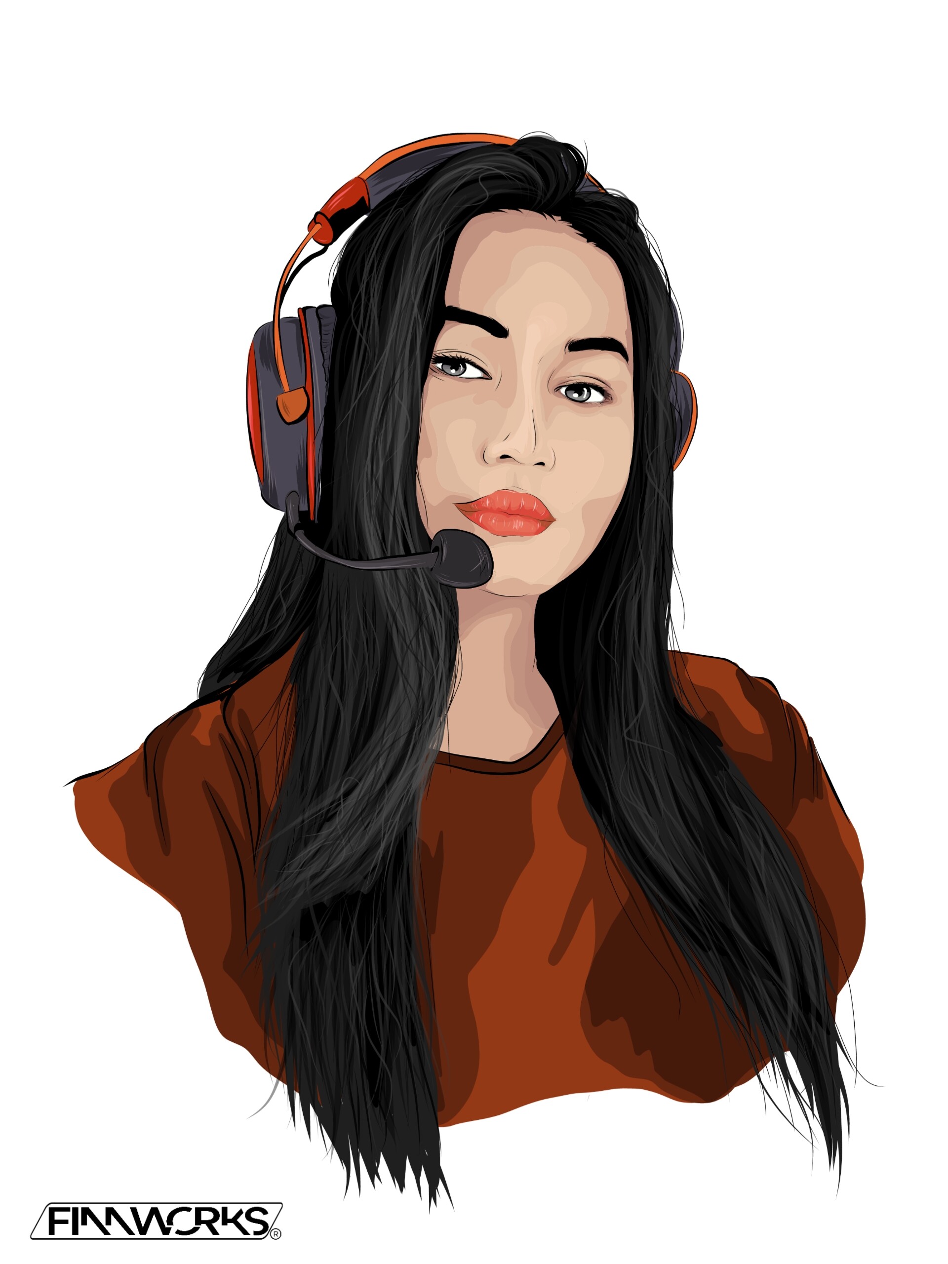 ArtStation - commission for ERNA by FINNWORKS