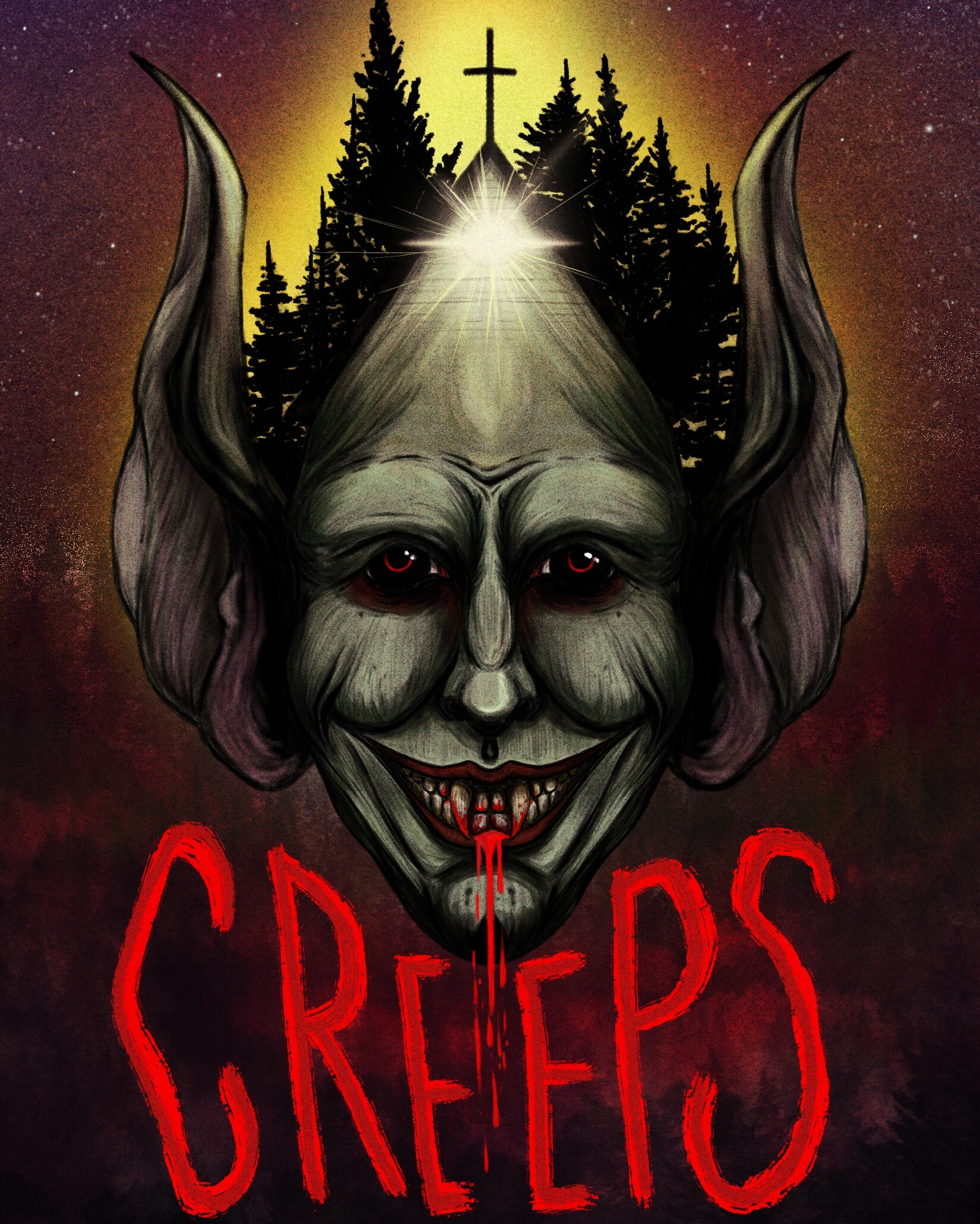 ArtStation - The Creeps - Book Cover Mockup