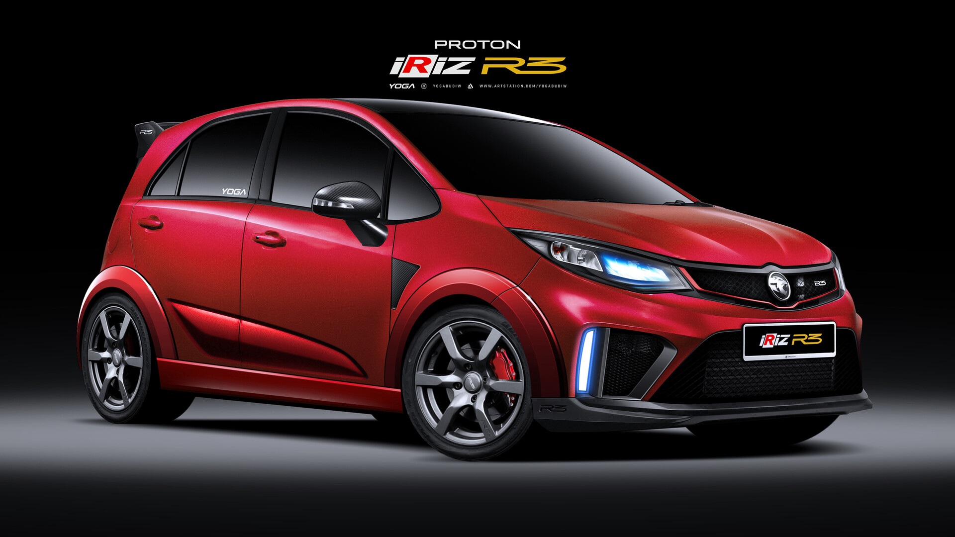 Yoga Budi Widiantoro - Proton R3 Vision Hatchback