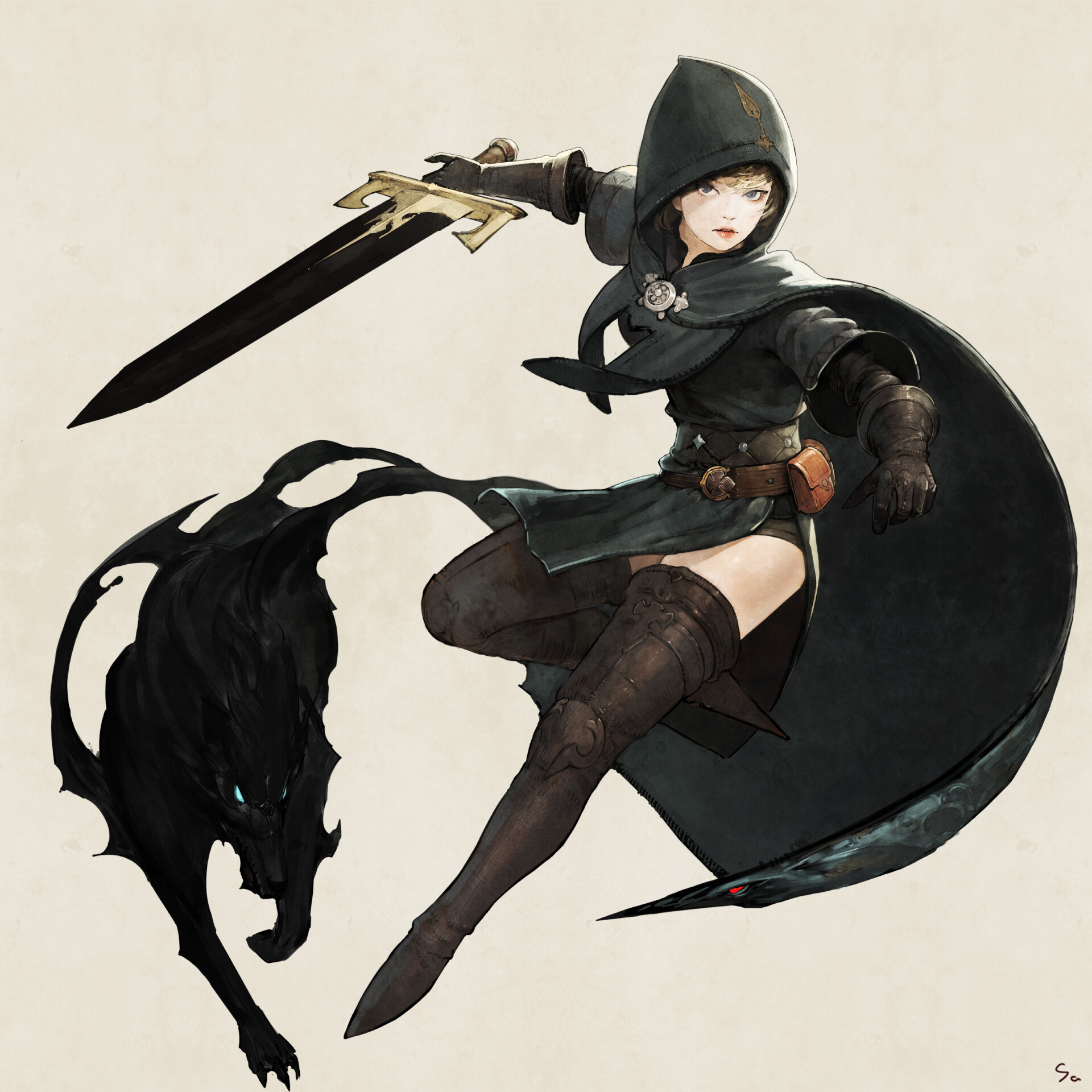 ArtStation - black_sword