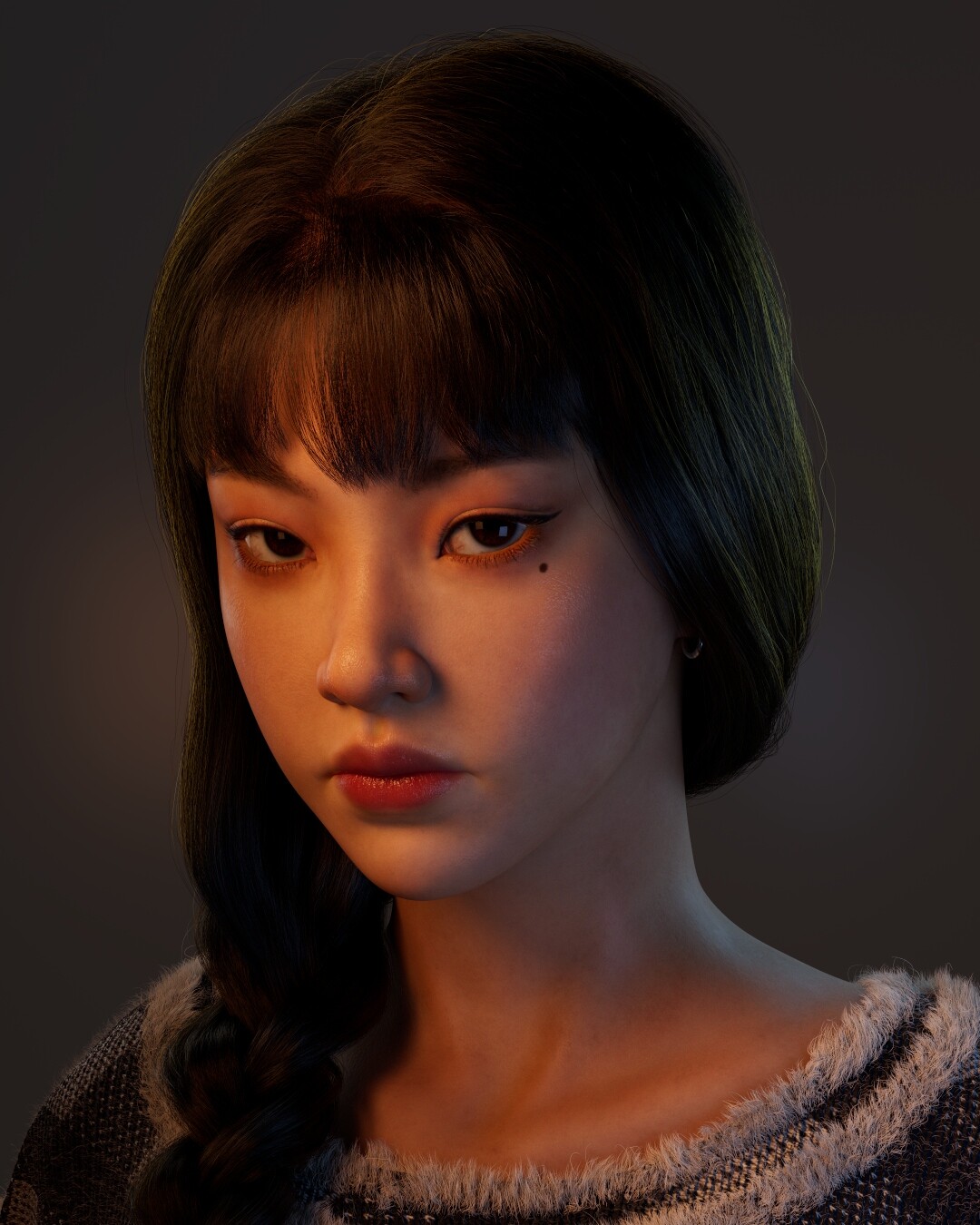 ArtStation - Fan art - Kawakami_Tomie 富江