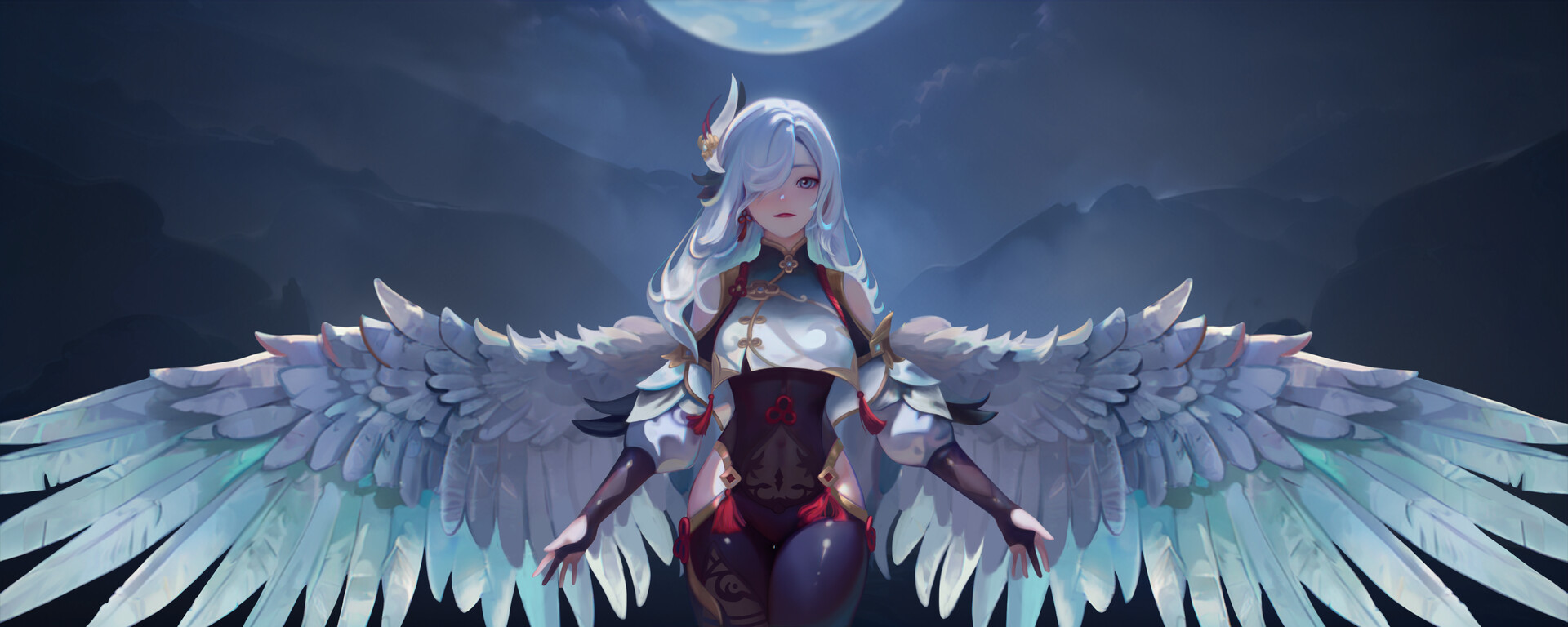 ArtStation - Moon Grace: Shenhe