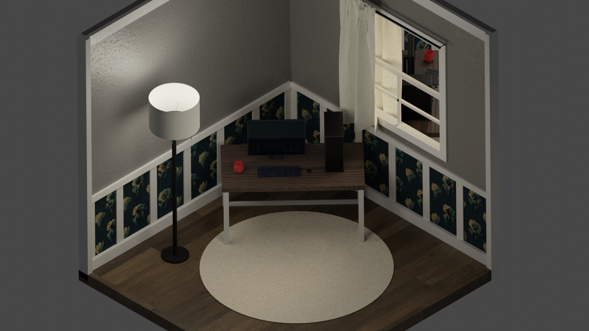 ArtStation - Updated Iso Room