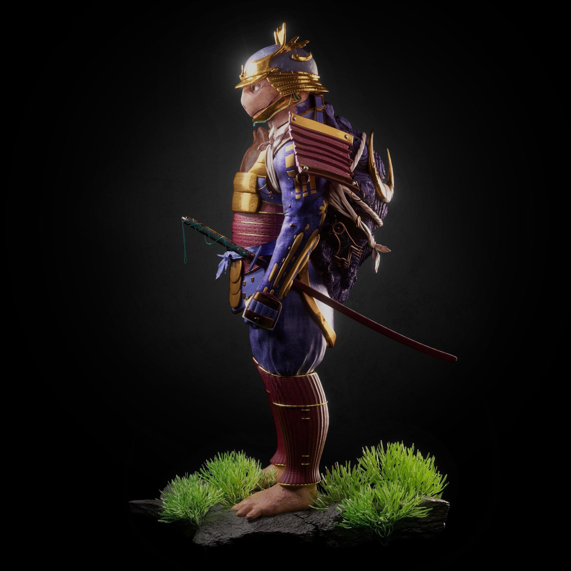 ArtStation - ShellZ OrbZ character