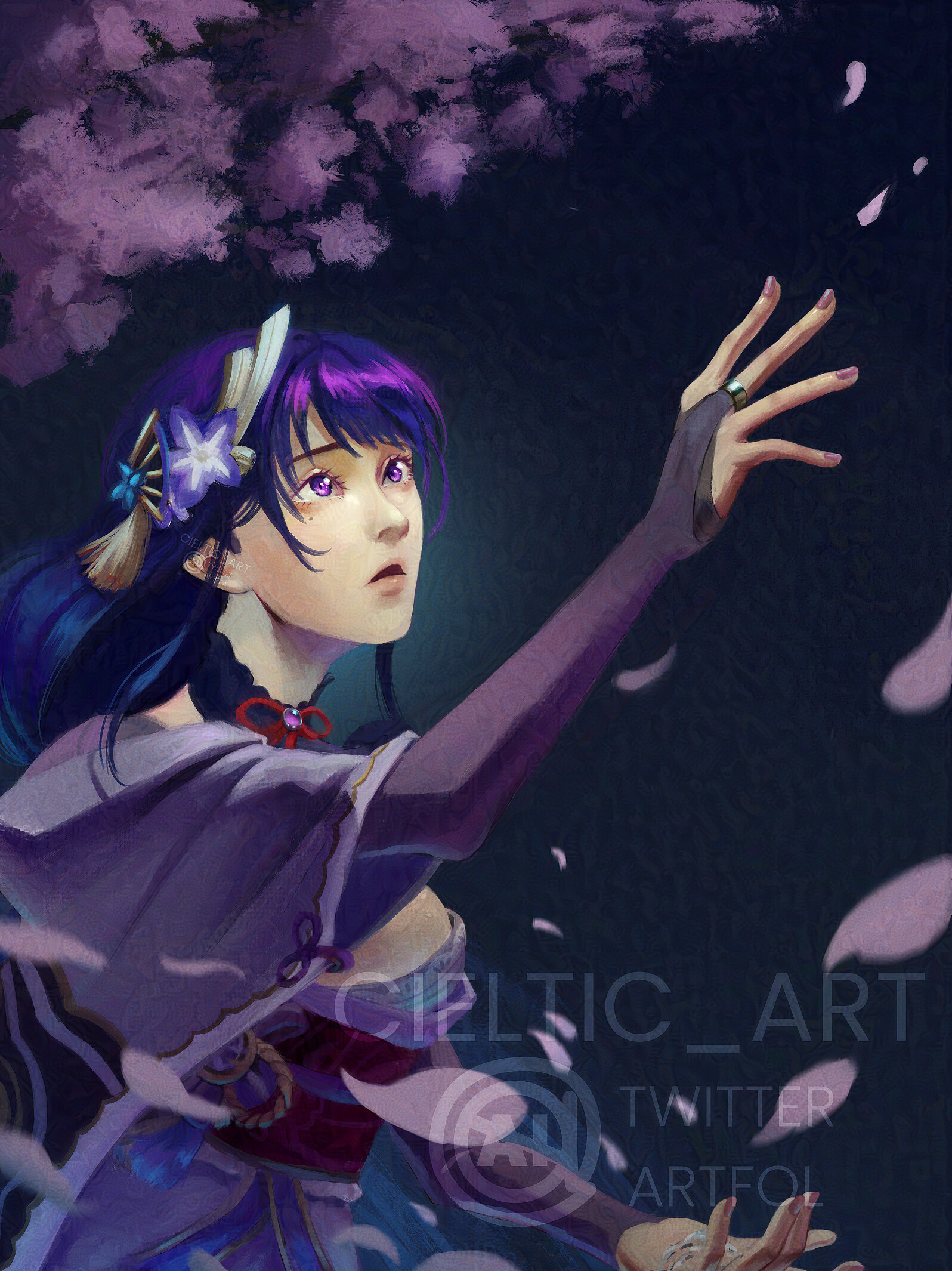 ArtStation - [Genshin Impact FanArt] Longing