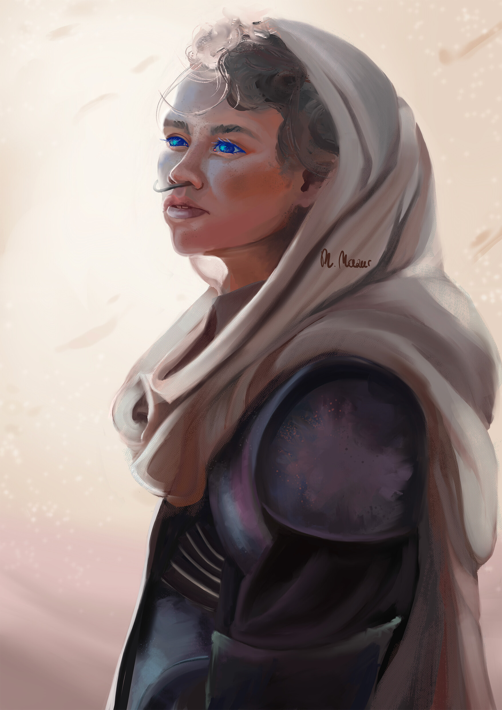 ArtStation - Chani portrait