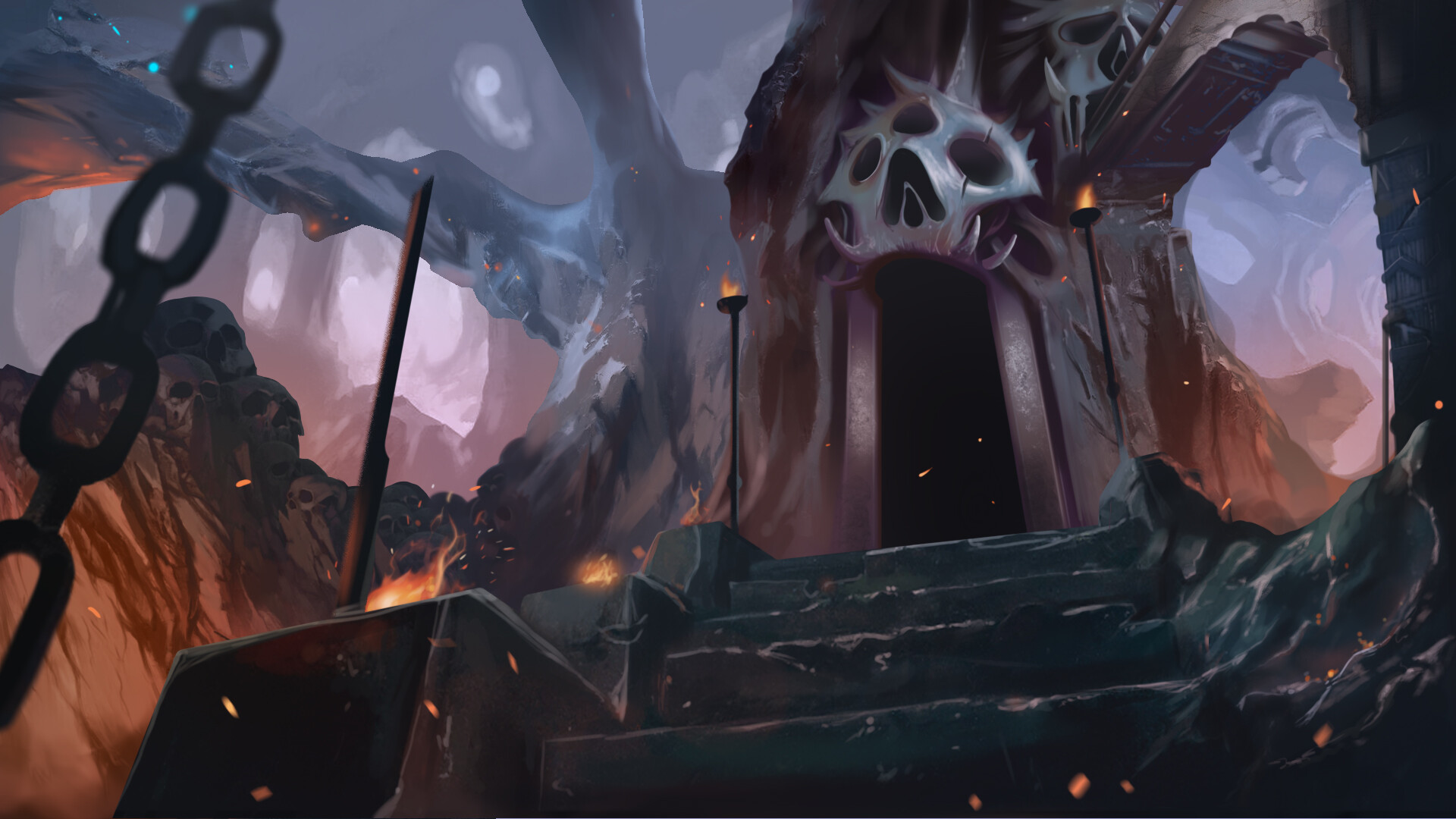 ArtStation - Concept Arts for Emberbane game