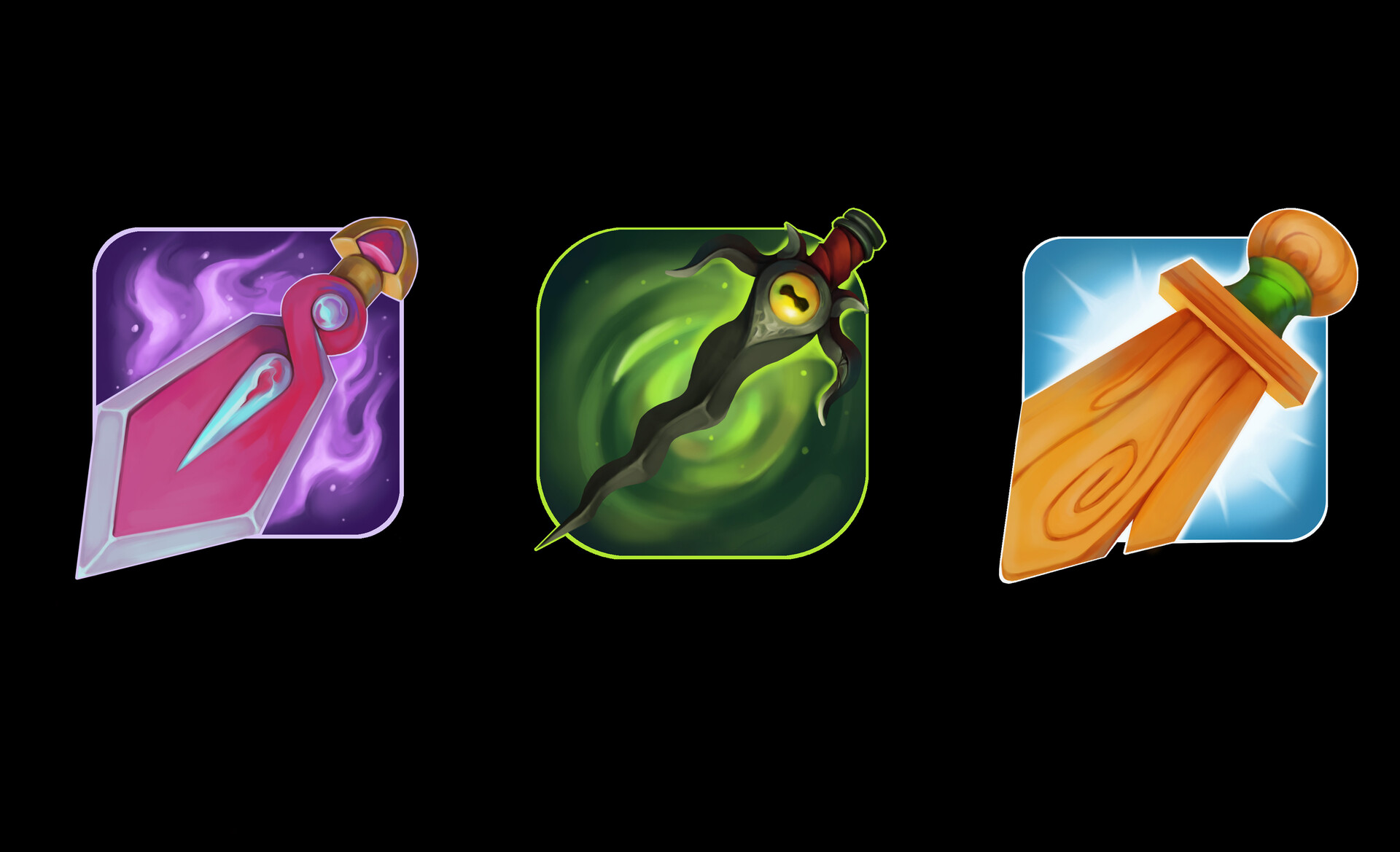 ArtStation - swords icons