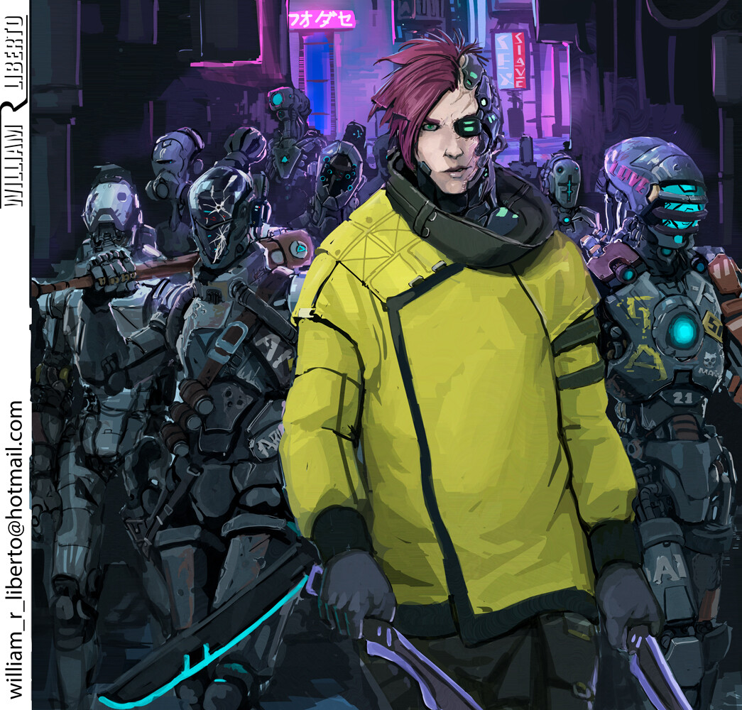 ArtStation - gang robot