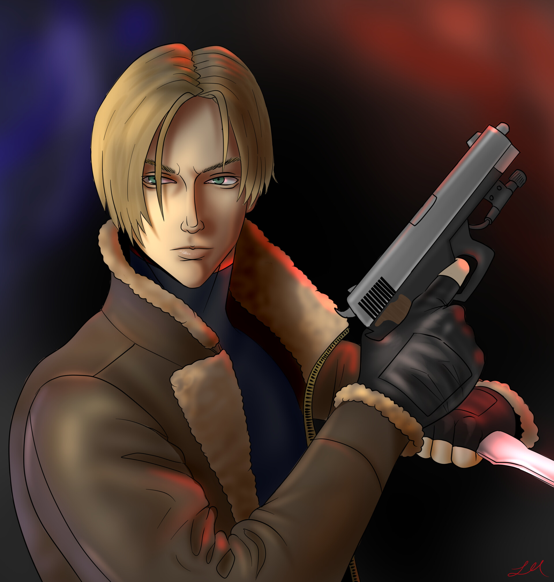 ArtStation - Leon Kennedy
