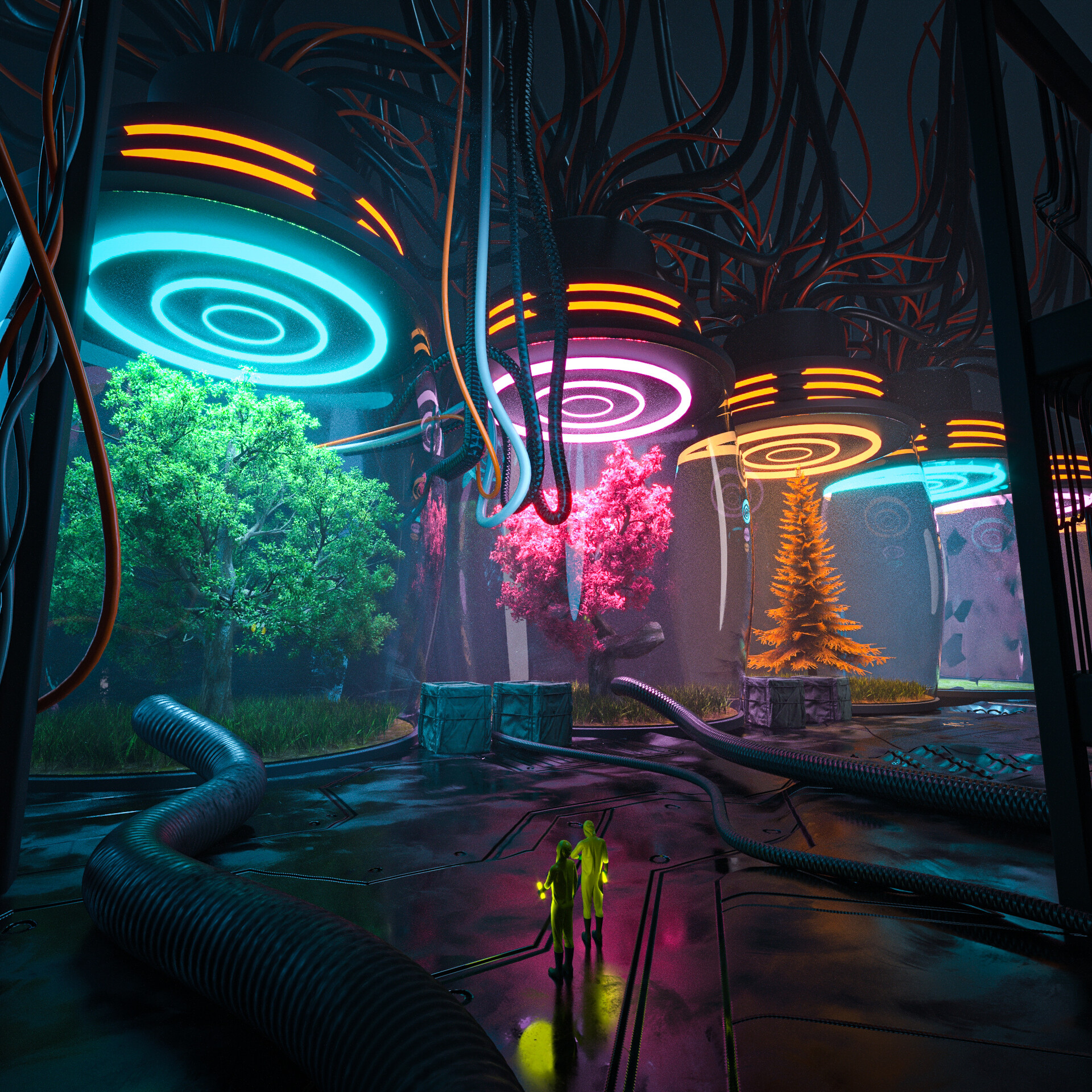 ArtStation - Sci-Fi Lab