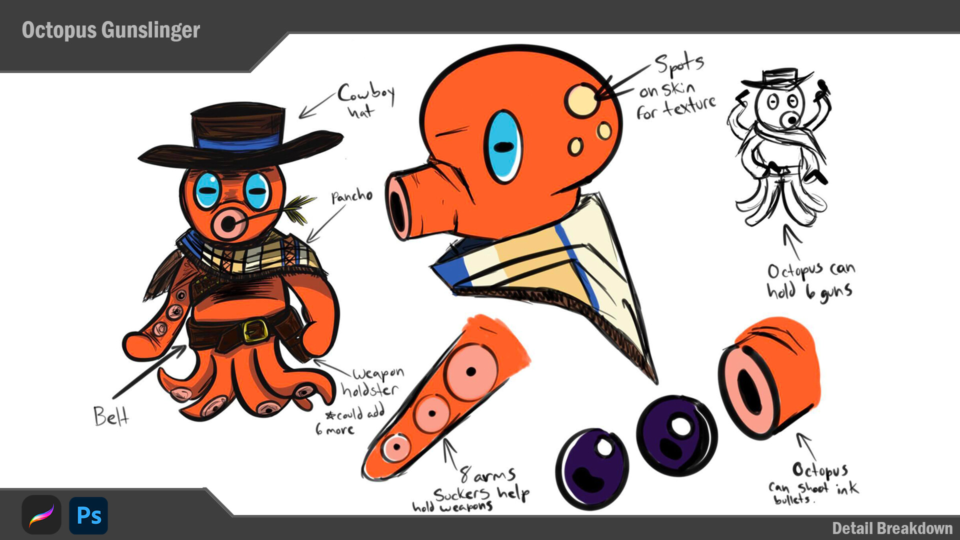 Ramon Hernandez - Octopus Gunslinger