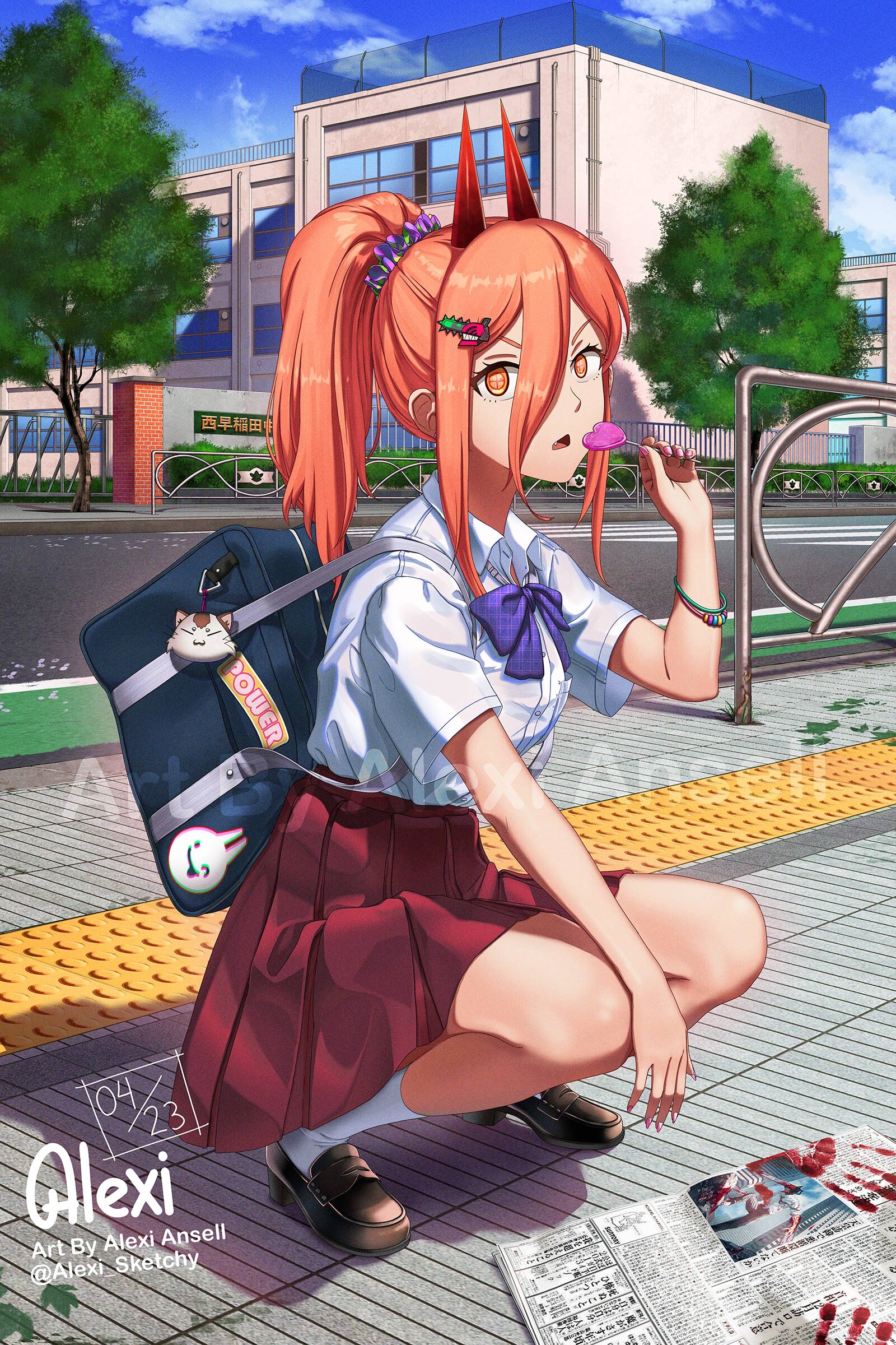 ArtStation - “Get lost, Human!” / 「失せろ, 人間！」