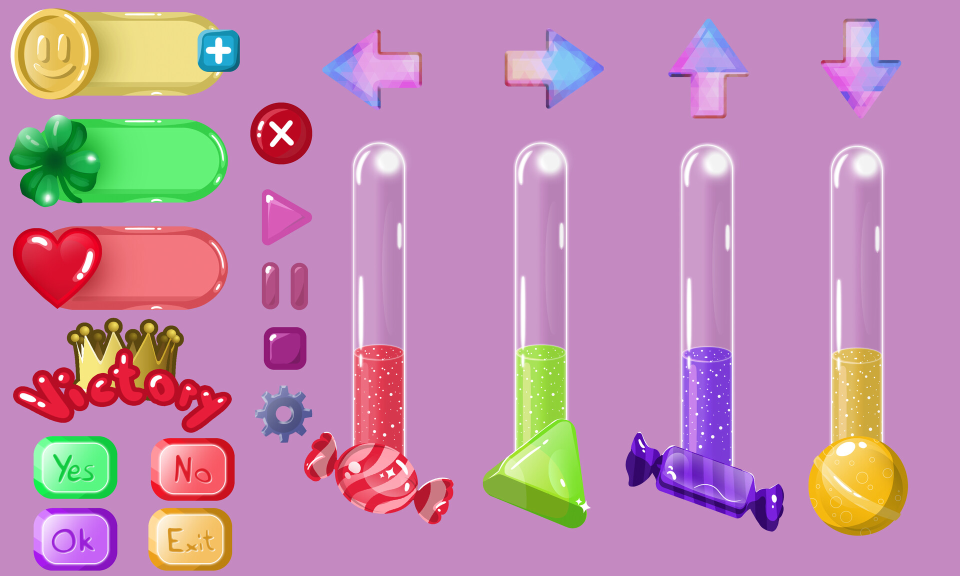 ArtStation - Mobile Game UI