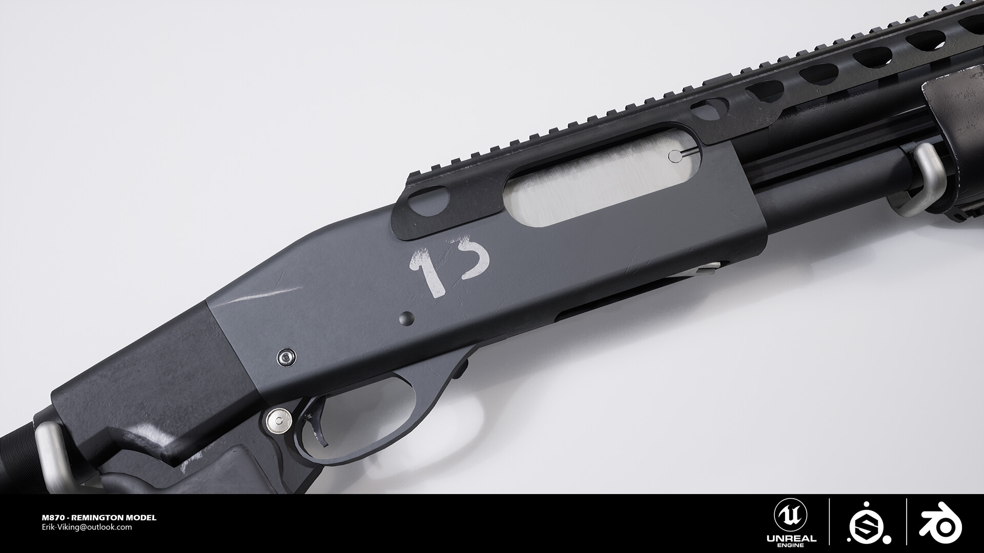Custom Remington 870 Tactical Shotgun